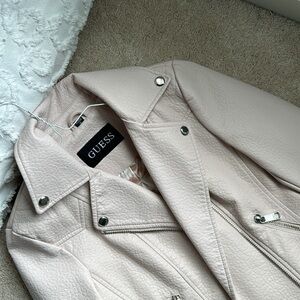 Guess | Jackets & Coats | Guess Baby Pink Jacket | Poshmark